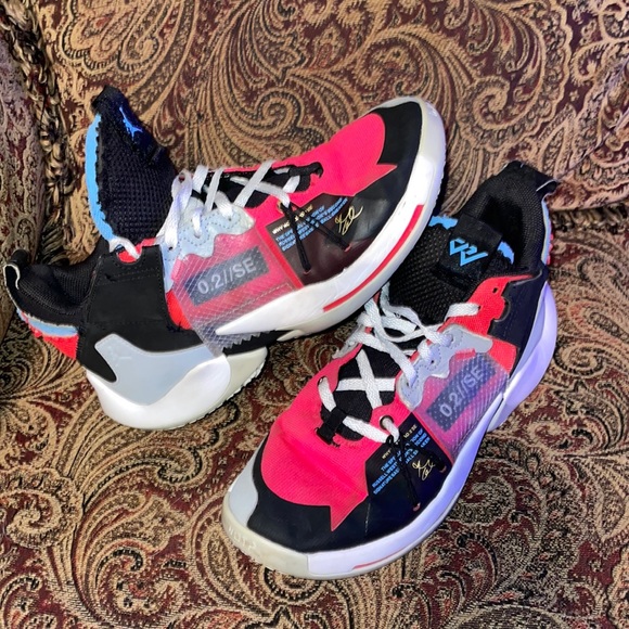 Jordan | Shoes | Jordan Why Not Zer2 Red Orbit Basketball Shoes | Poshmark